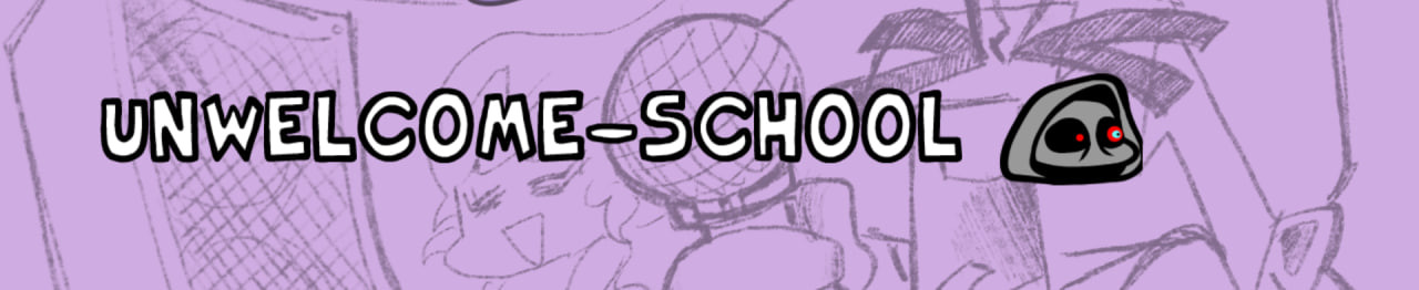 Friday Night Funkin Unwelcome-school Dust Sans Mod for Friday Night ...