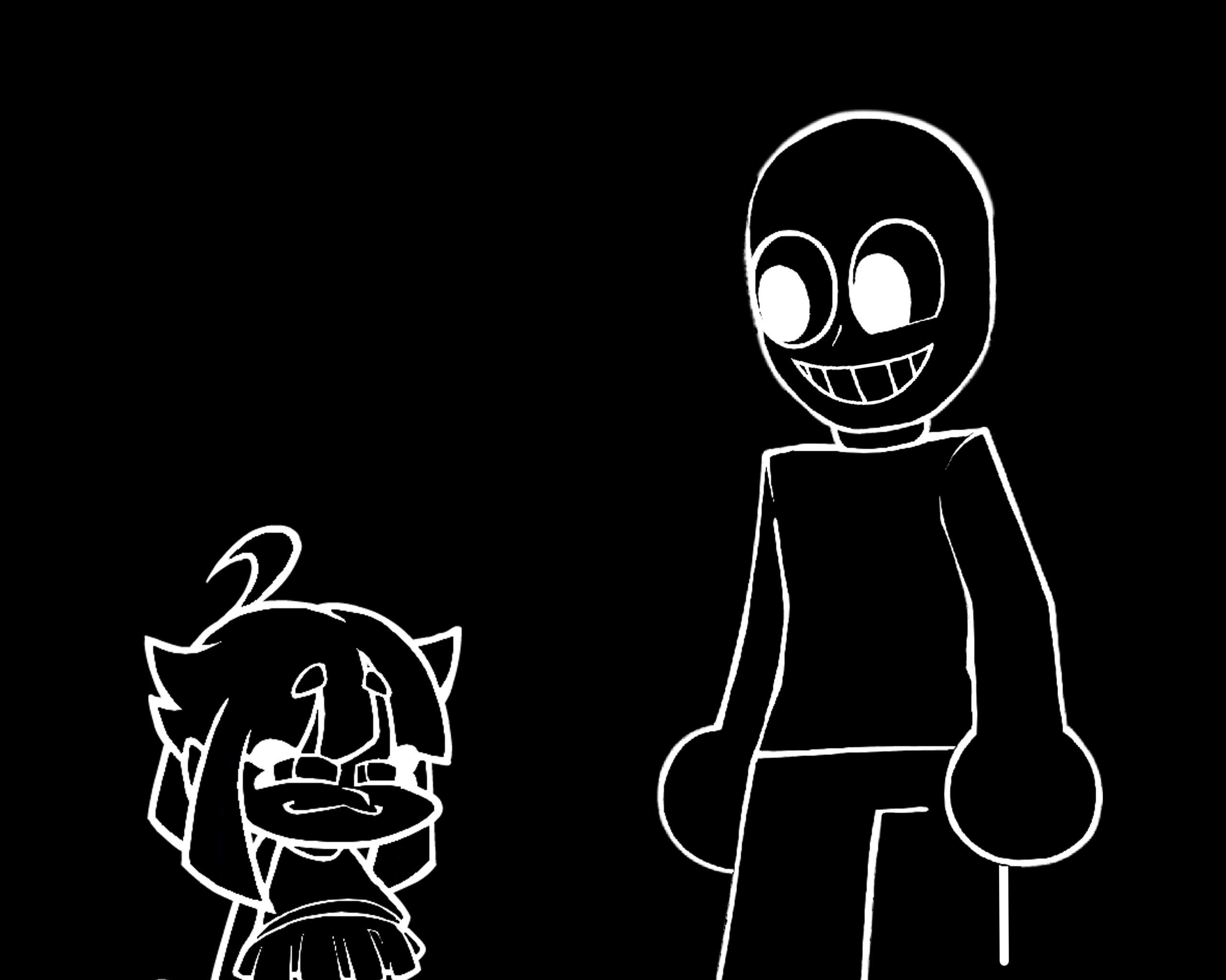 Vs Eteled - System-Chase (Demo) Mod for Friday Night Funkin' | FNF Mods