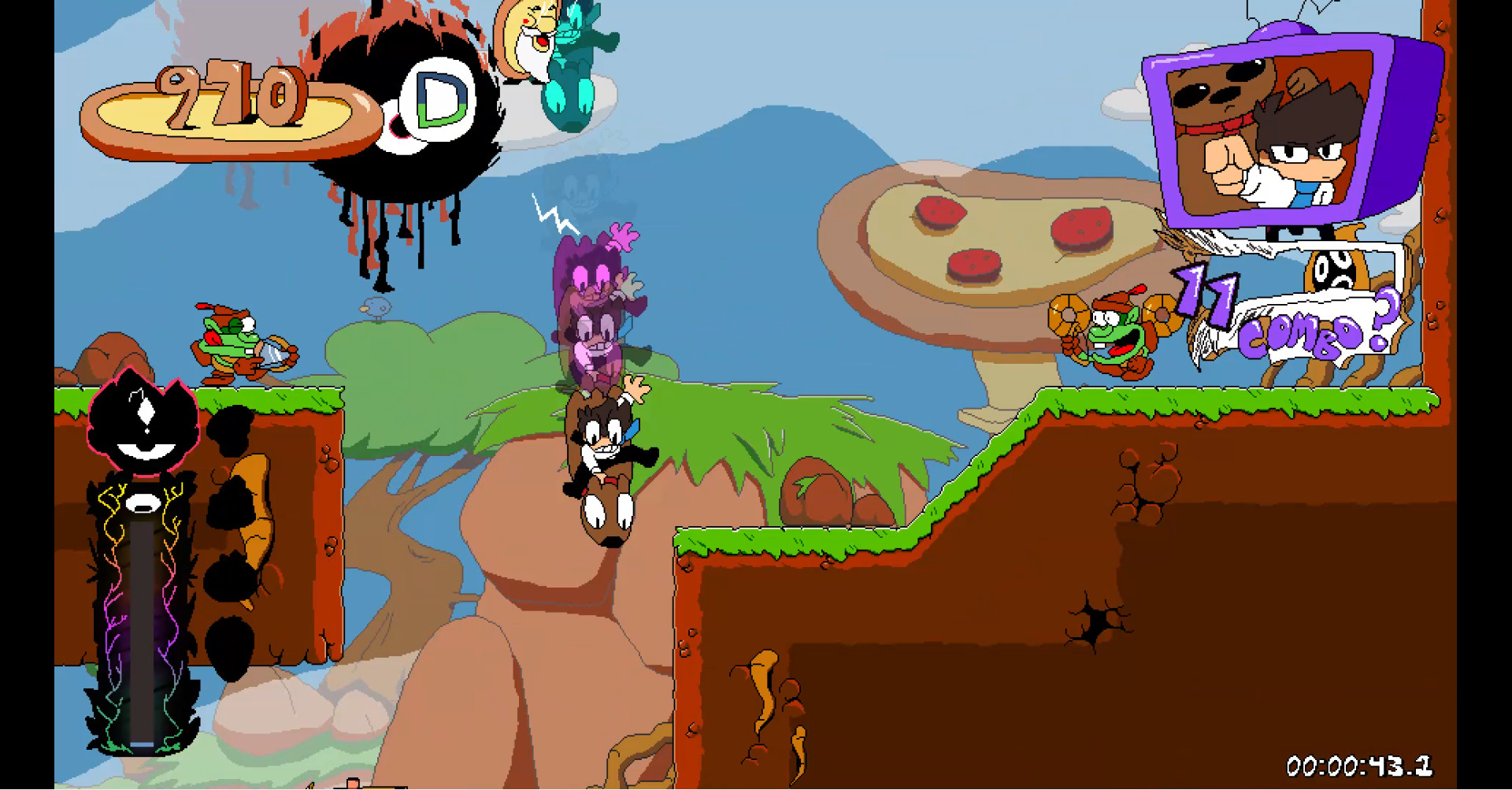 CAOS MOD. V1.1 | 101's of Donisha Mod for Pizza Tower | PT Mods