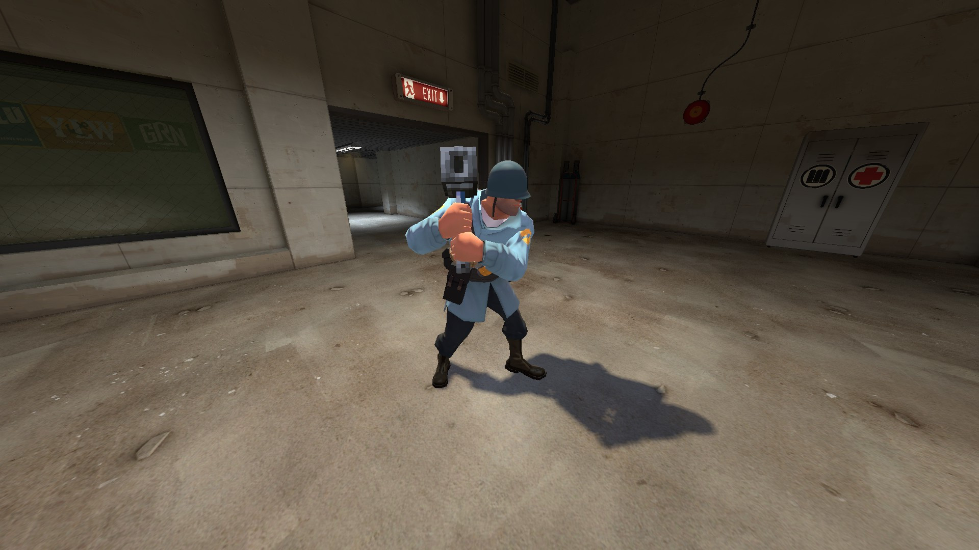 Minecraft Mace over Admiralty Anchor Mod for Team Fortress 2 Classic ...