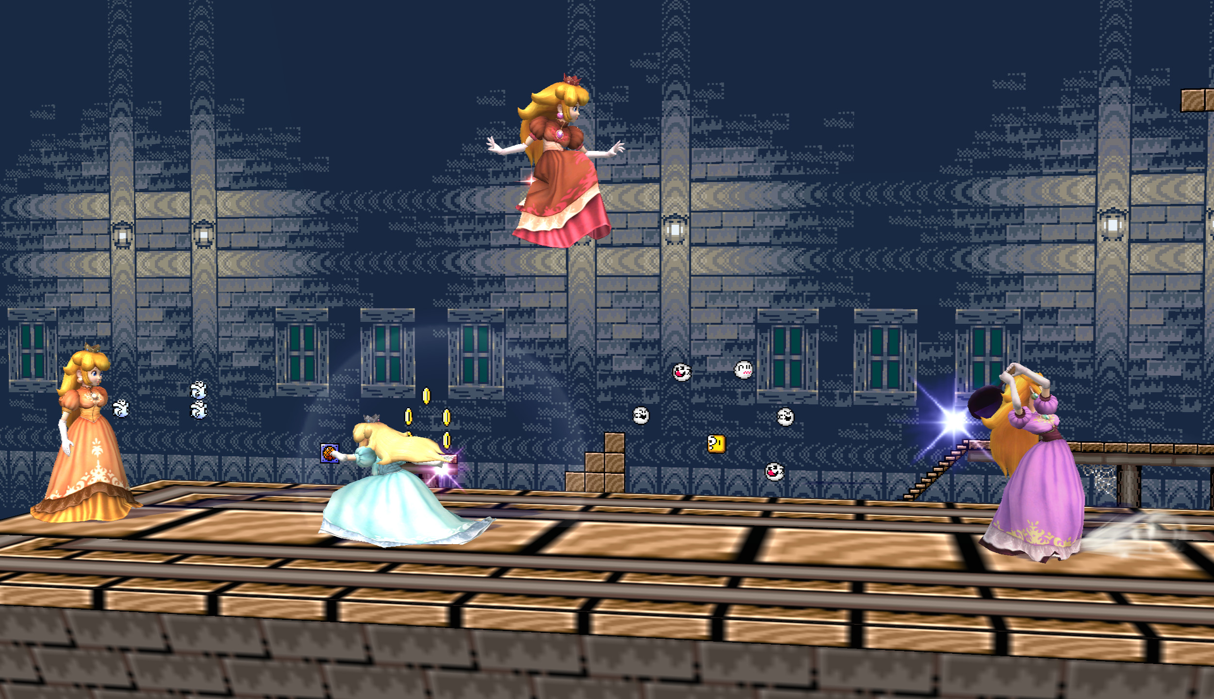 Remastered Melee Peach Mod for Super Smash Bros. Brawl | Brawl Mods