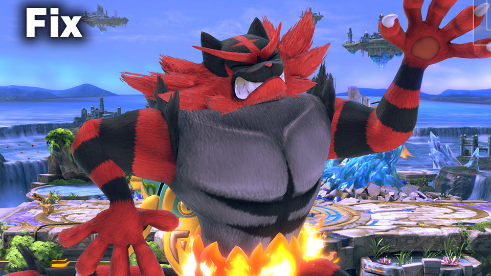 Incineroar Screen KO Expression Fix Mod for Super Smash Bros. Ultimate ...