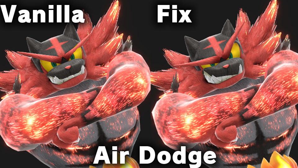 Incineroar Screen KO Expression Fix Mod for Super Smash Bros. Ultimate ...