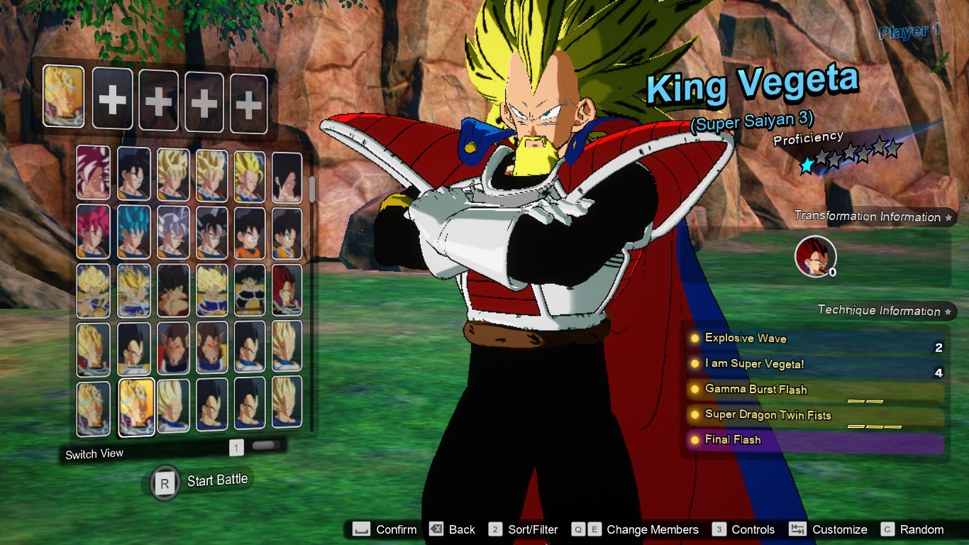 King Vegeta Super Saiyan
