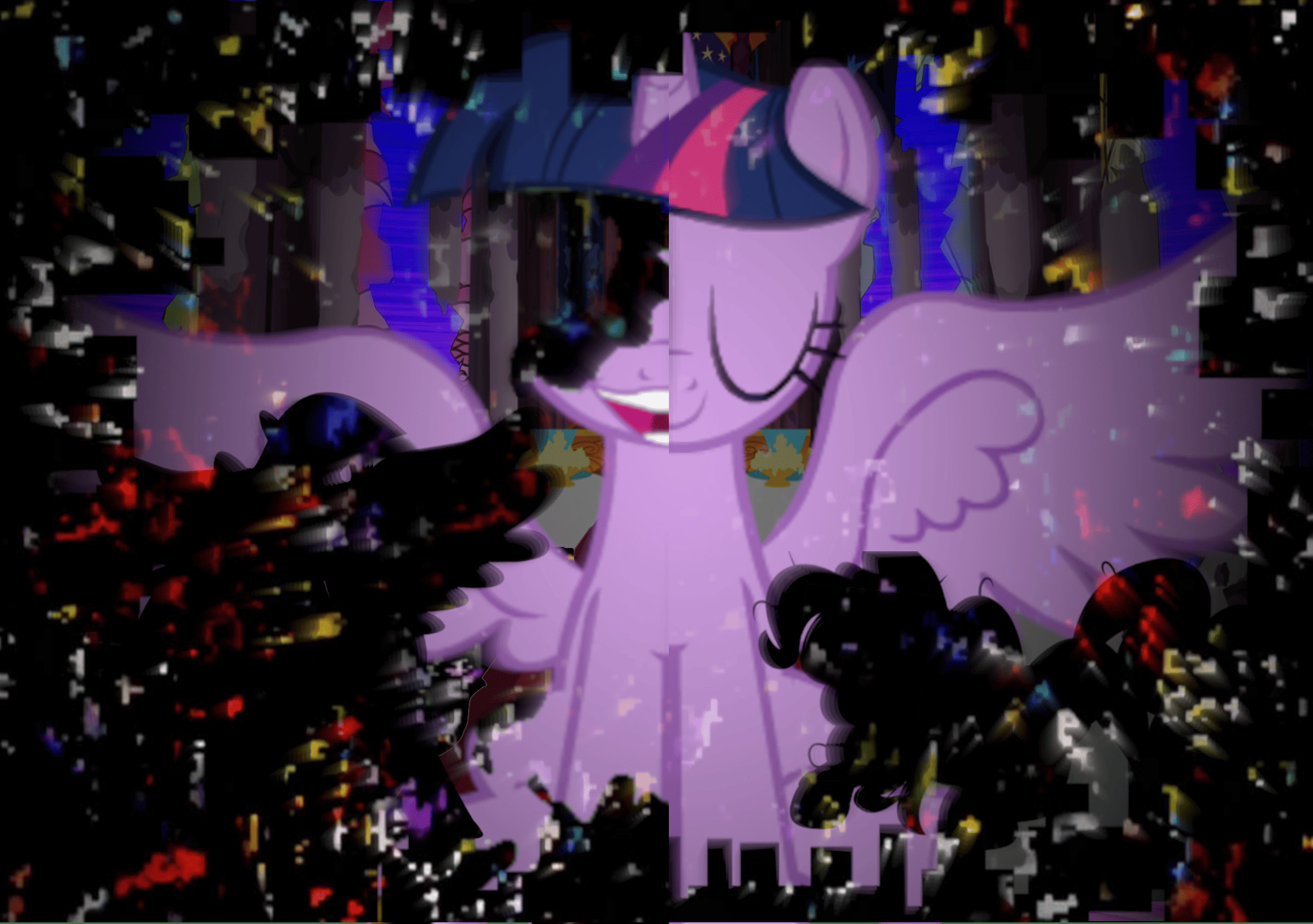 CAWM but Twilight and Pinkie sing chart Mod for Friday Night Funkin ...