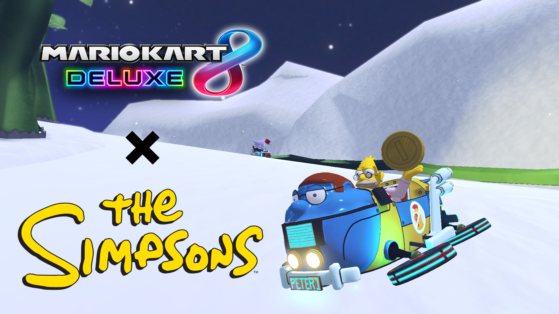 Grandpa Simpson Mod for Mario Kart 8 Deluxe | MK8D Mods