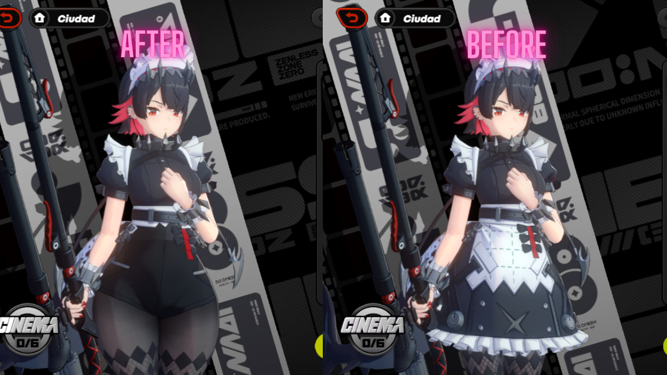 Thicc Ellen Mod for Zenless Zone Zero | ZZZ Mods