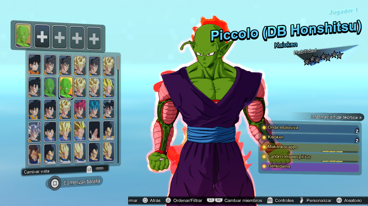 (New Slot) Piccolo Db Honshitsu Mod for Dragon Ball: Sparking! ZERO ...