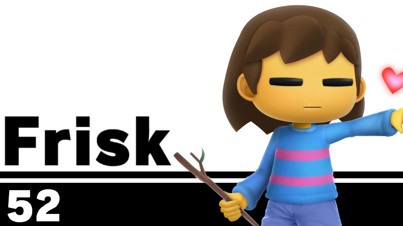 Frisk Mii Swordfighter UI Mod for Super Smash Bros. Ultimate | SSBU Mods
