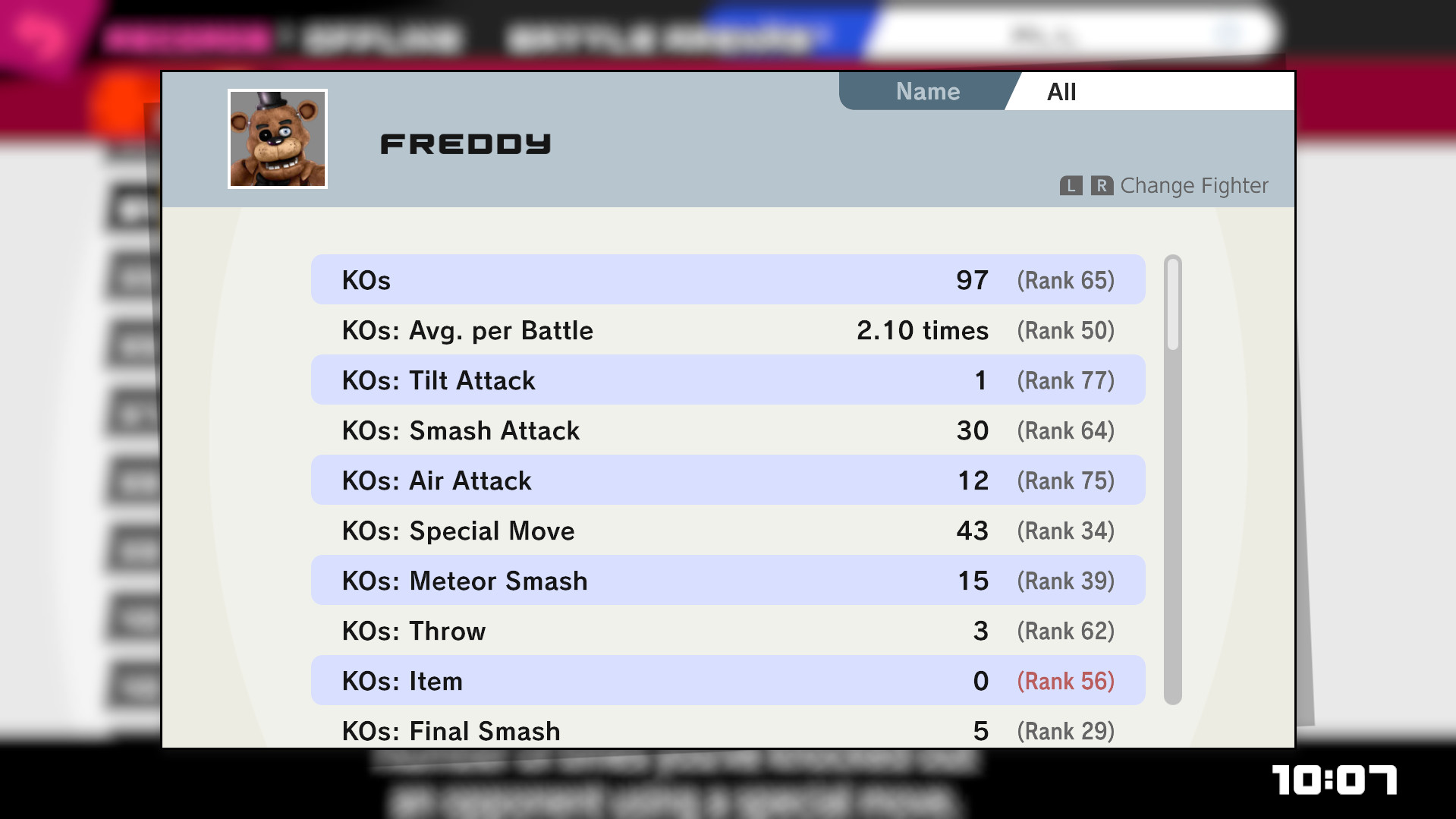 Freddy Mii Brawler UI Mod for Super Smash Bros. Ultimate | SSBU Mods