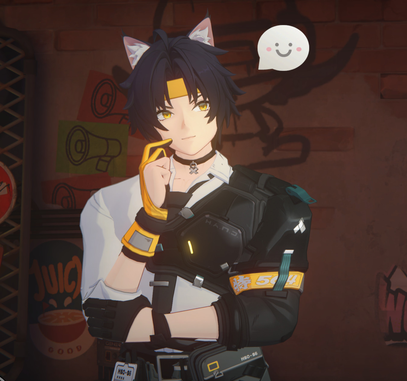 Beefy Catboy Harumasa Mod for Zenless Zone Zero | ZZZ Mods