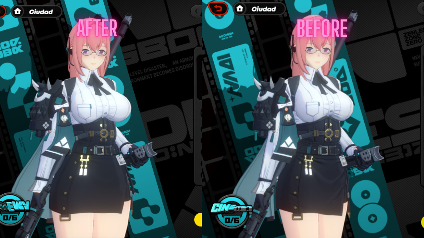 Thicc Yanagi Mod for Zenless Zone Zero | ZZZ Mods