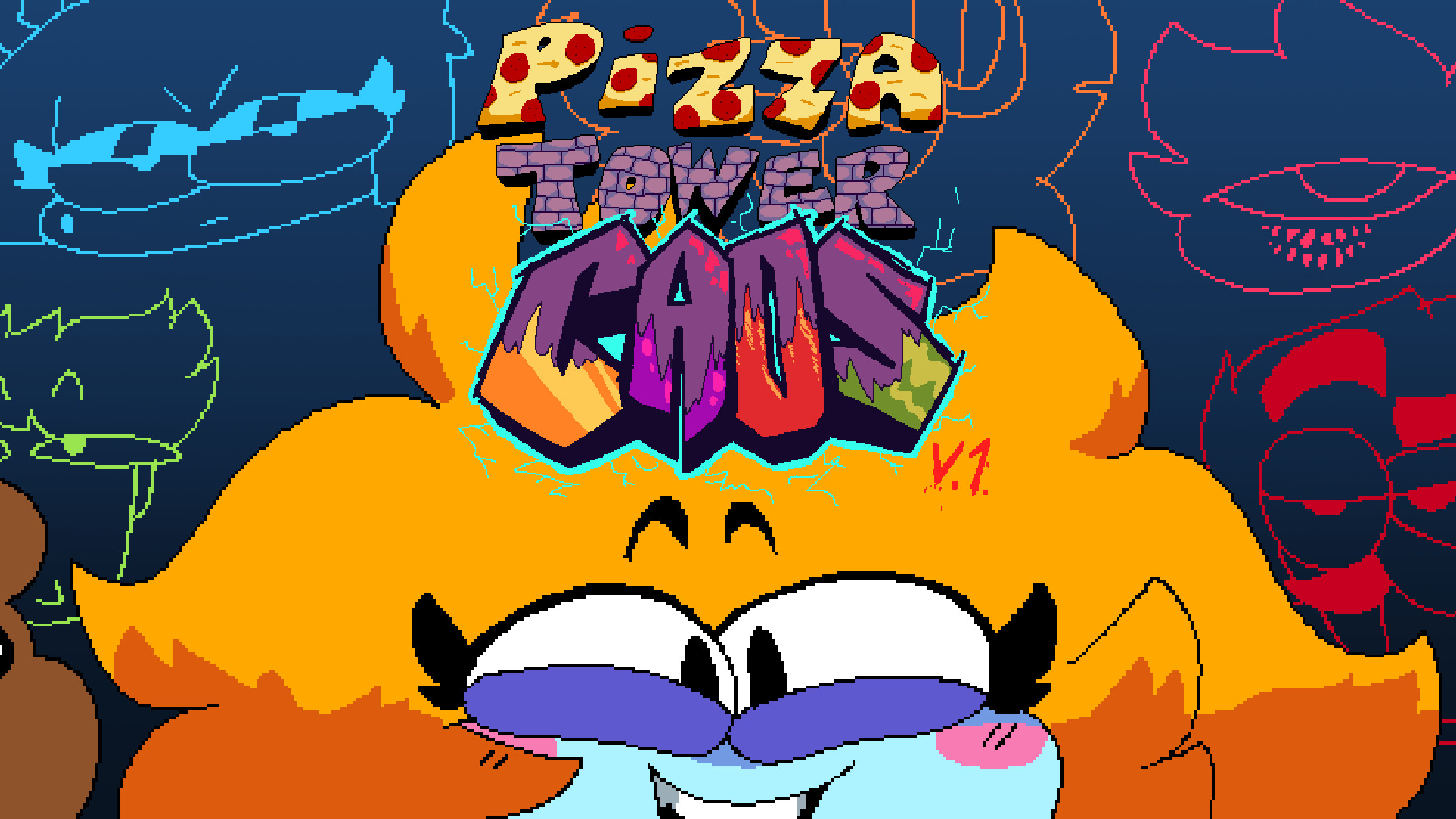 CAOS MOD. V1.1 | 101's of Donisha Mod for Pizza Tower | PT Mods