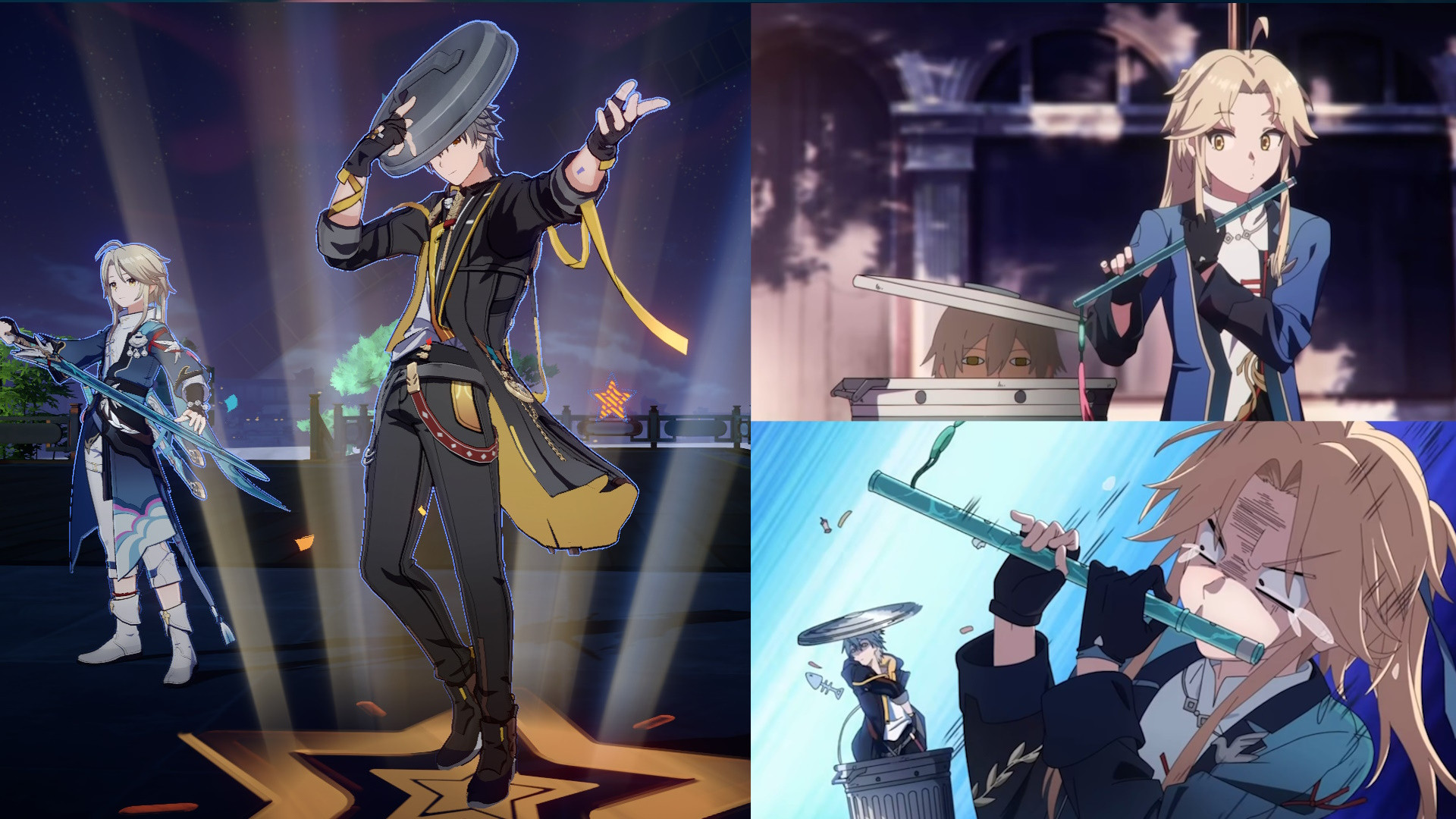 Trash Can Lid instead of Trailblazer's Harmony Hat Mod for Honkai Star ...