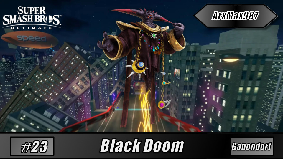 Black Doom (Request) Mod for Super Smash Bros. Ultimate | SSBU Mods