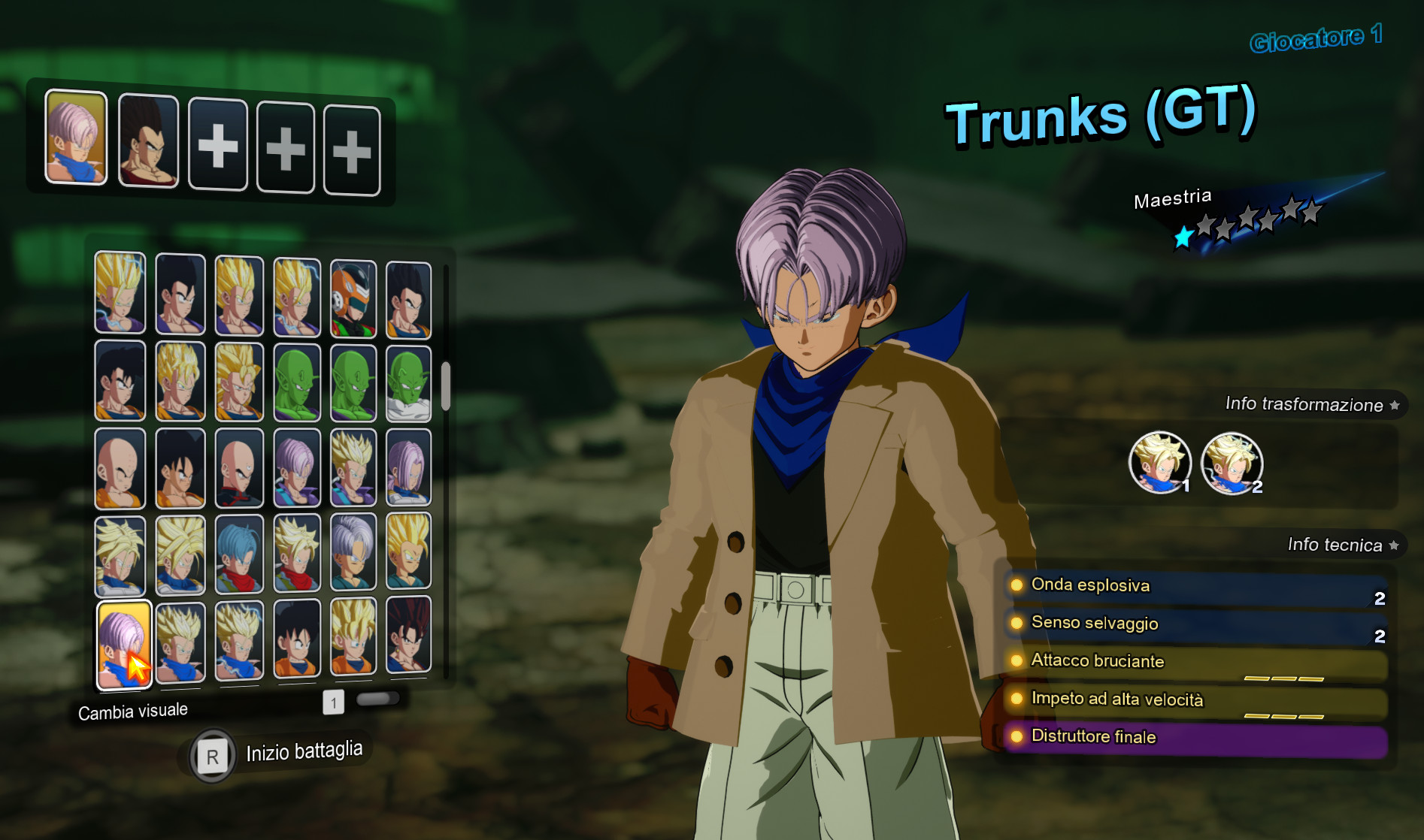 Trunks GT - Sol Invictus74 Mod for Dragon Ball: Sparking! ZERO | DBSZ Mods