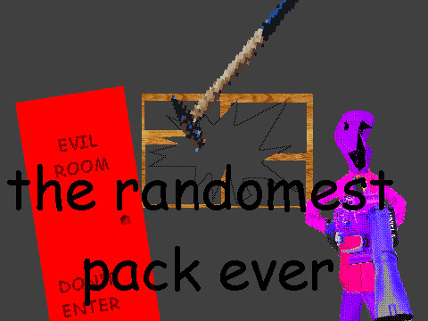 the randomest pack ever (0.9.X) Mod for Baldi's Basics | Baldi Mods