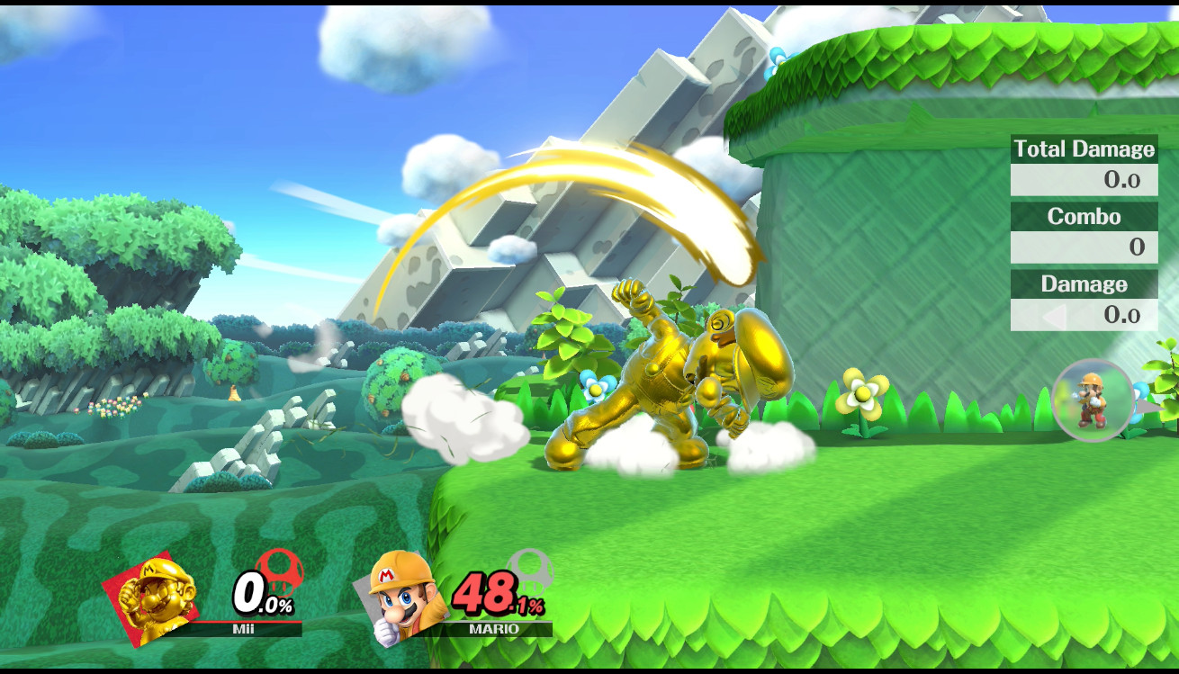 Gold/Yellow Mario effects Mod for Super Smash Bros. Ultimate | SSBU Mods