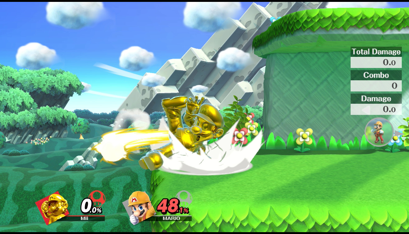 Gold/Yellow Mario effects Mod for Super Smash Bros. Ultimate | SSBU Mods