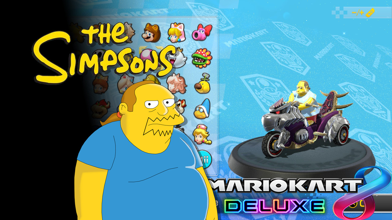 Comic Book Guy - The Simpsons Mod for Mario Kart 8 Deluxe | MK8D Mods