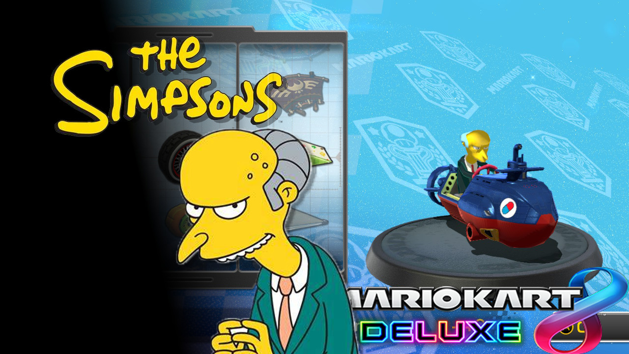 Mr Burns - The Simpsons Mod for Mario Kart 8 Deluxe | MK8D Mods
