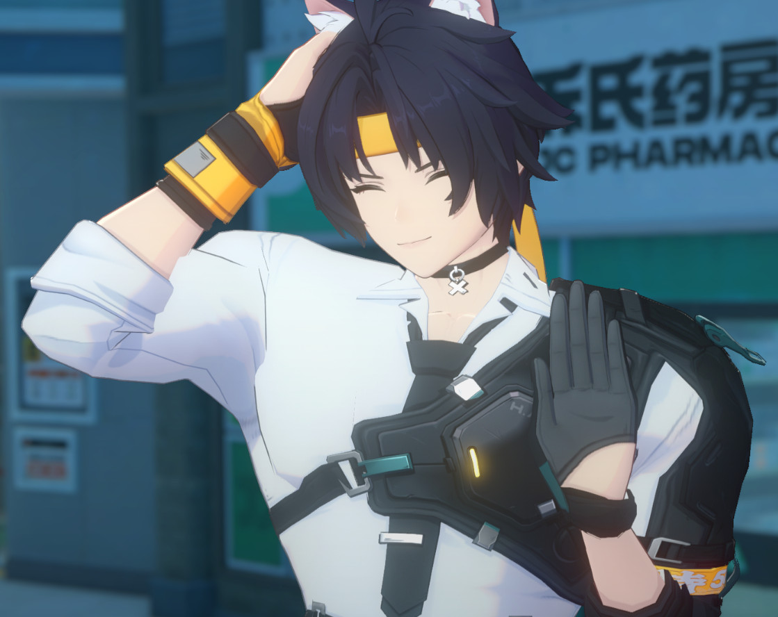 Beefy Catboy Harumasa Mod for Zenless Zone Zero | ZZZ Mods