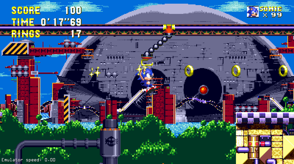 Zecolarii’s Custom LBZ Backgrounds Mod for Sonic 3 A.I.R. | S3AIR Mods