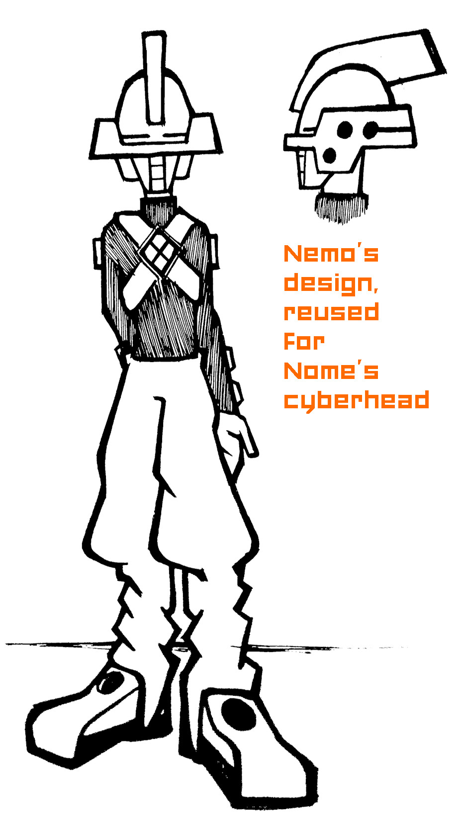 Nemo (OC) Mod for Bomb Rush Cyberfunk | BRC Mods