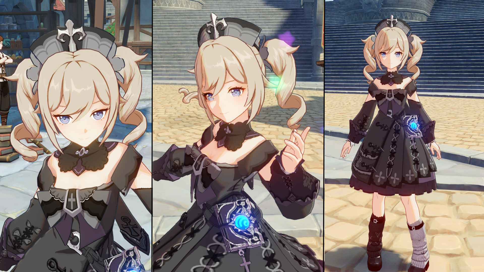 Goth Barbara Mod for Genshin Impact | GI Mods