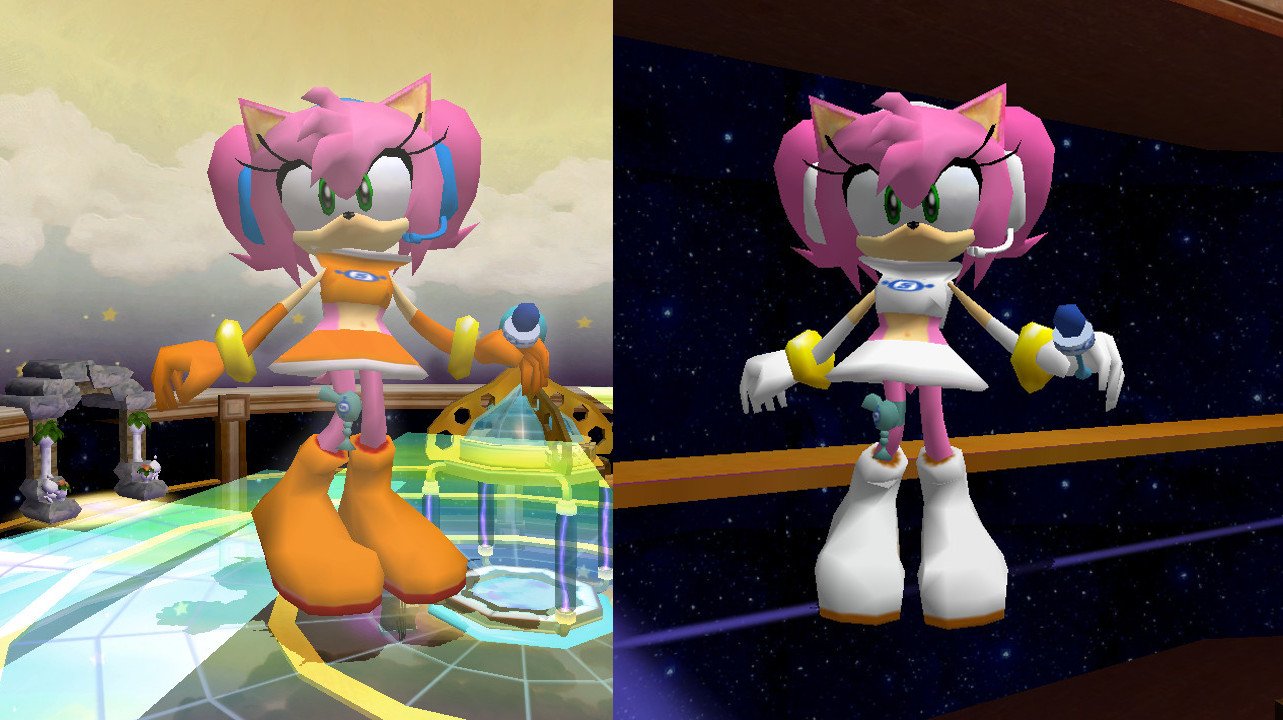 Ulala Costume for Amy Rose! Mod for Sonic Adventure 2 | SA2 Mods