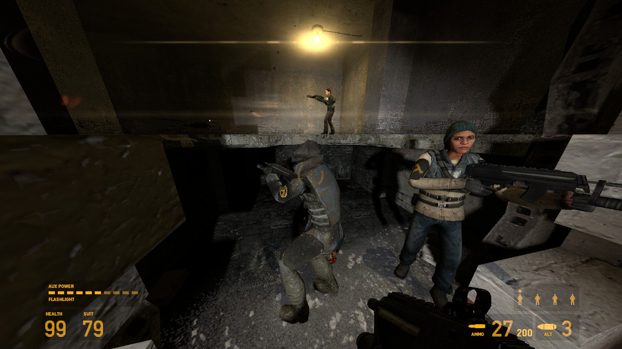 Rebel female Combine soldier Mod for Half-Life 2 | HL2 Mods