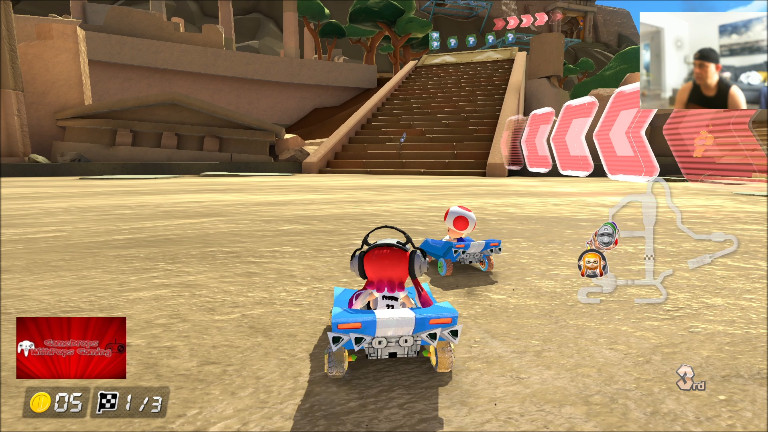 Custom MKDS Streamliner over Sneeker mod MK8D Mod for Mario Kart 8 Deluxe | MK8D Mods