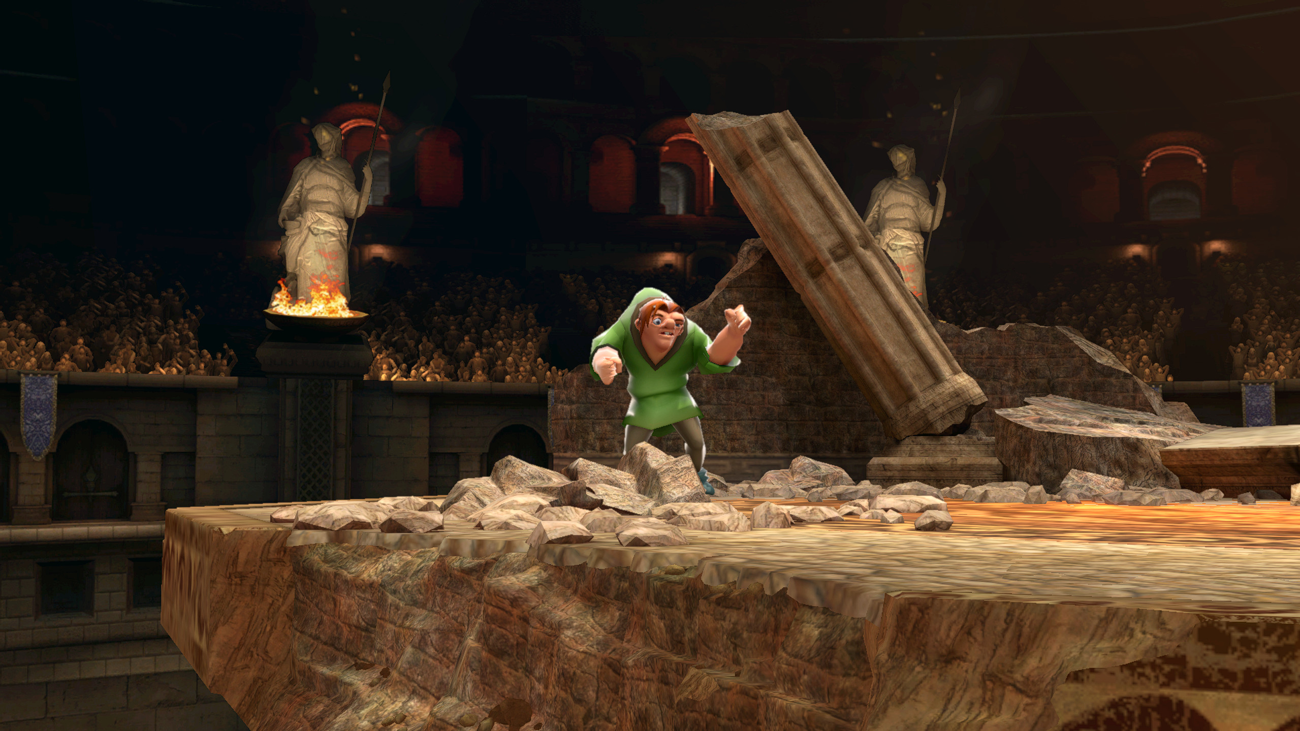 Disney | Quasimodo over Dr. Mario Mod for Super Smash Bros. Ultimate ...