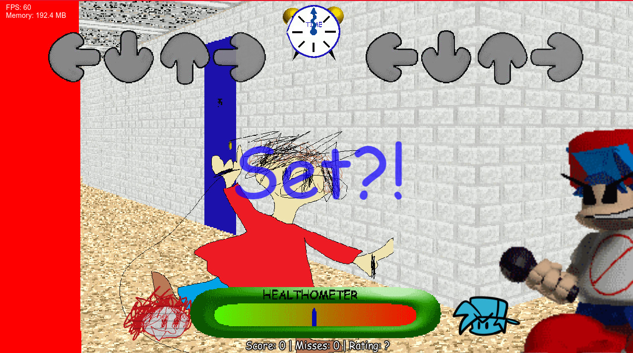 FNF: Baldi's Basics in Rhythm and Rappin' Mod for Friday Night Funkin ...