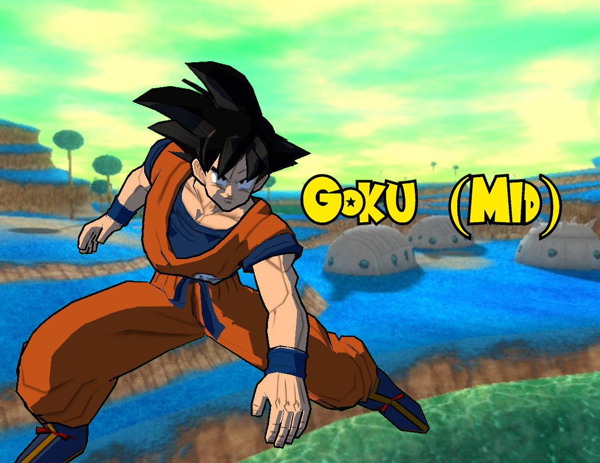 Goku (Mid) - DBZ BT3/Sparking Meteor Mod for Bomb Rush Cyberfunk | BRC Mods