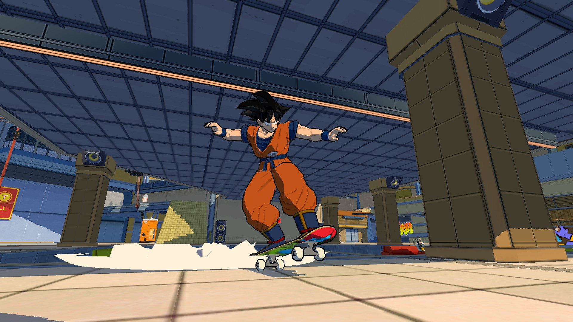 Goku (Mid) - DBZ BT3/Sparking Meteor Mod for Bomb Rush Cyberfunk | BRC Mods