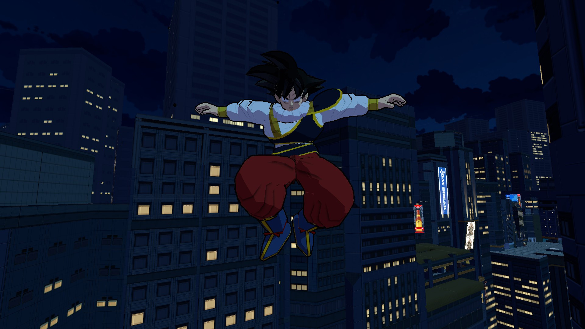 Goku (Mid) - DBZ BT3/Sparking Meteor Mod for Bomb Rush Cyberfunk | BRC Mods