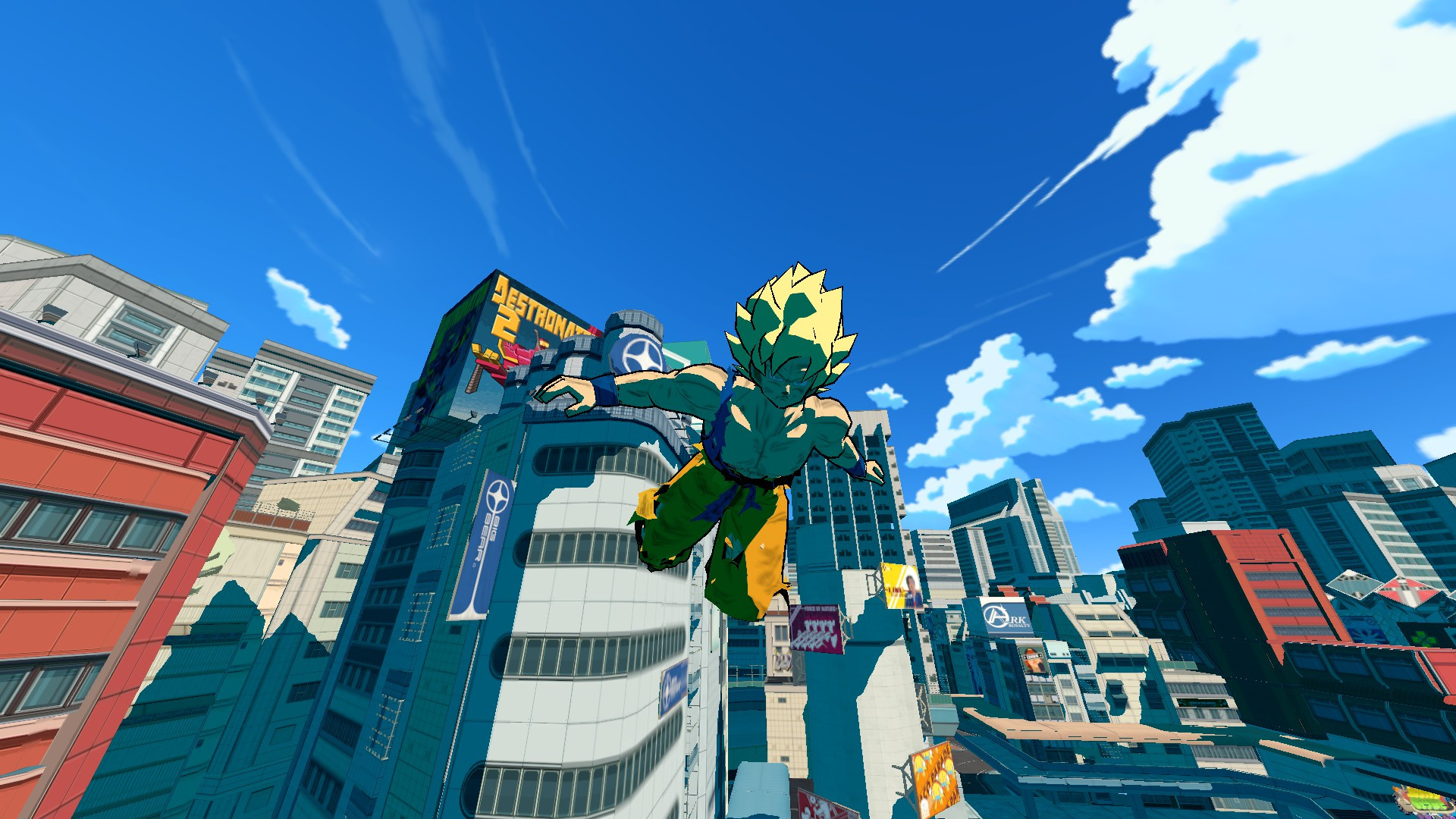 Goku (Mid) - DBZ BT3/Sparking Meteor Mod for Bomb Rush Cyberfunk | BRC Mods