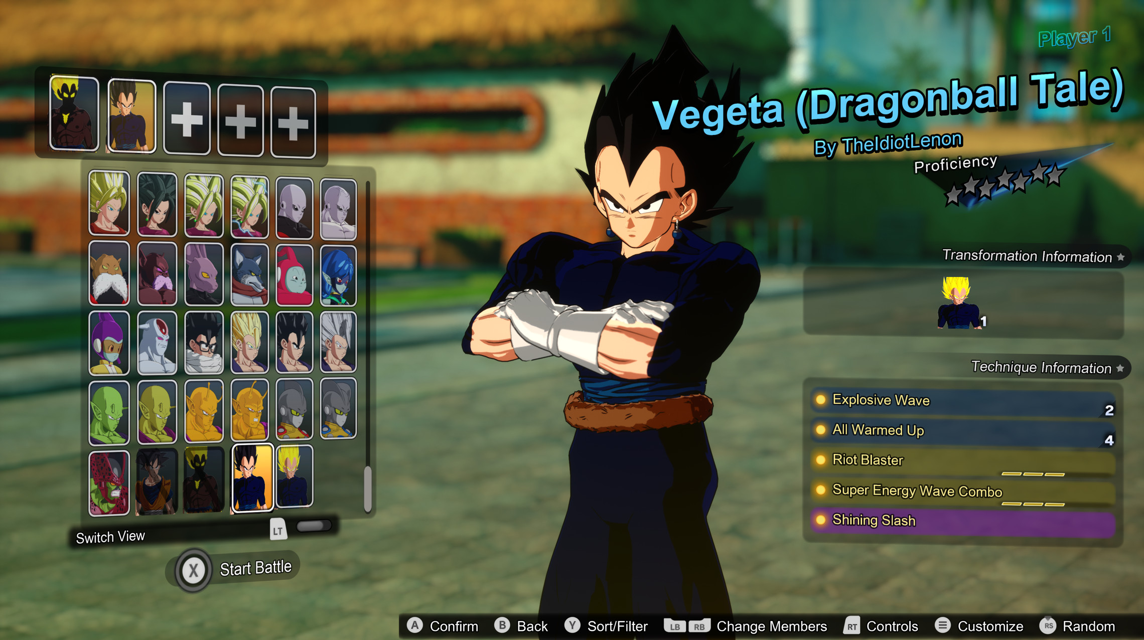 Legend - A Dragonball Tale : Vegeta Mod for Dragon Ball: Sparking! ZERO ...