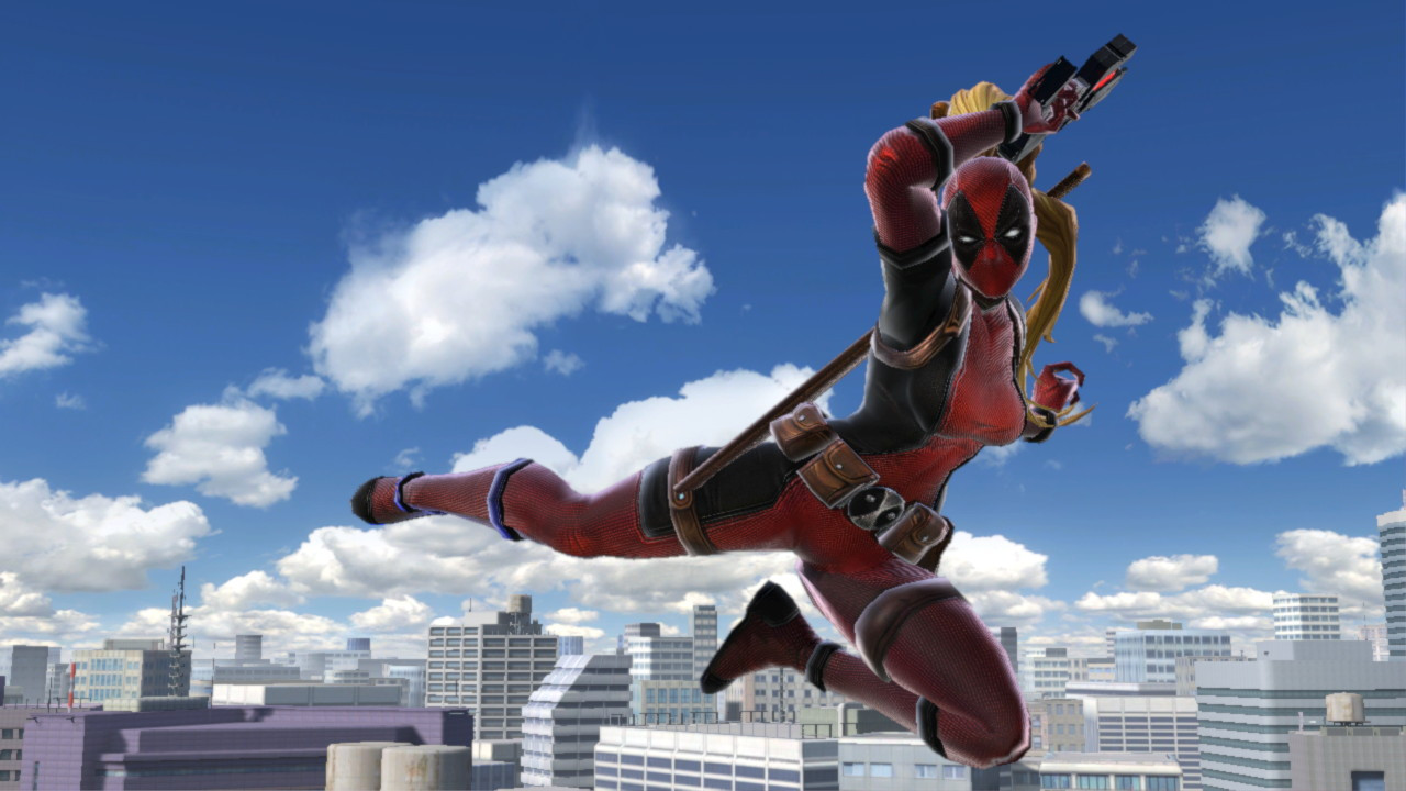 Z.Samus (Marvel - Lady DeadPool) Mod for Super Smash Bros. Ultimate ...