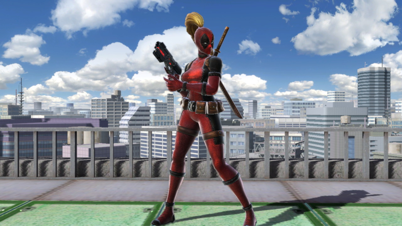 Z.Samus (Marvel - Lady DeadPool) Mod for Super Smash Bros. Ultimate ...