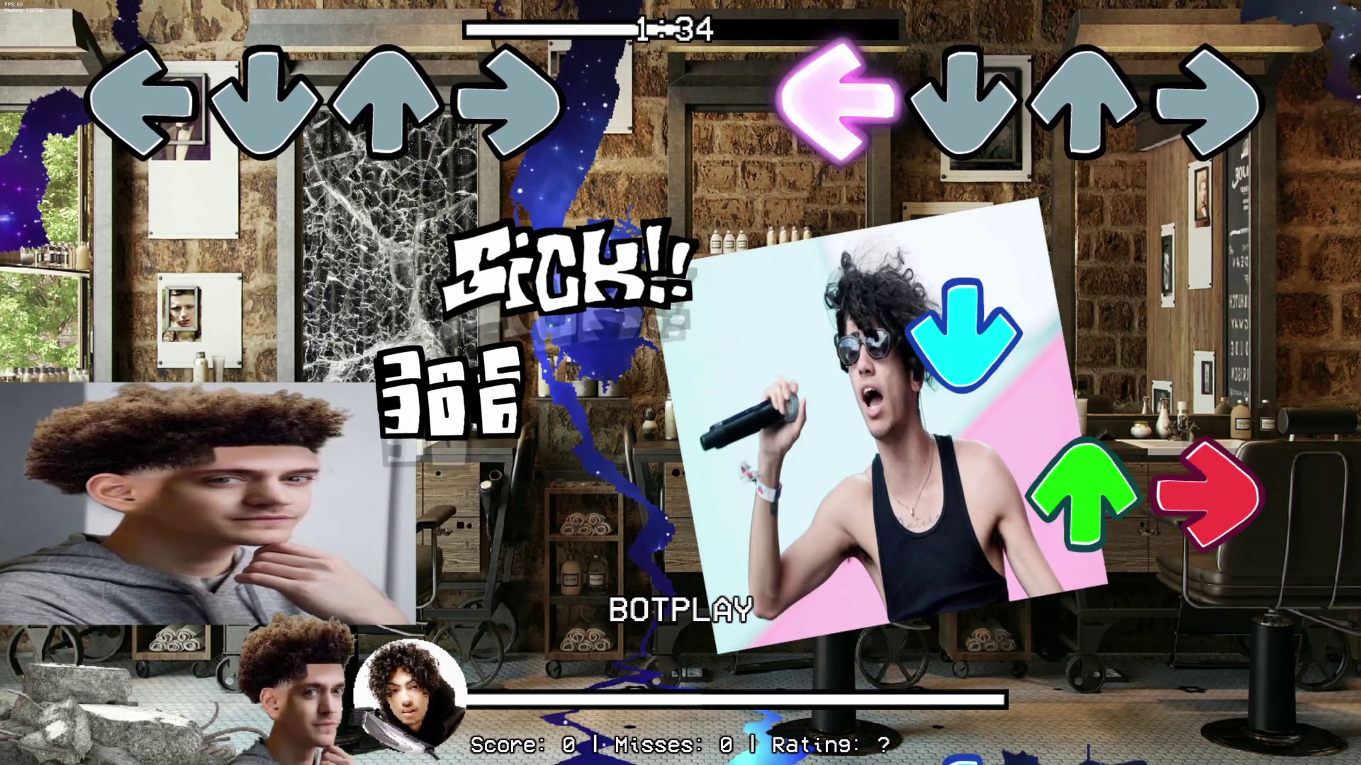 Low Taper Fade fnf | By Moony Mod for Friday Night Funkin' | FNF Mods