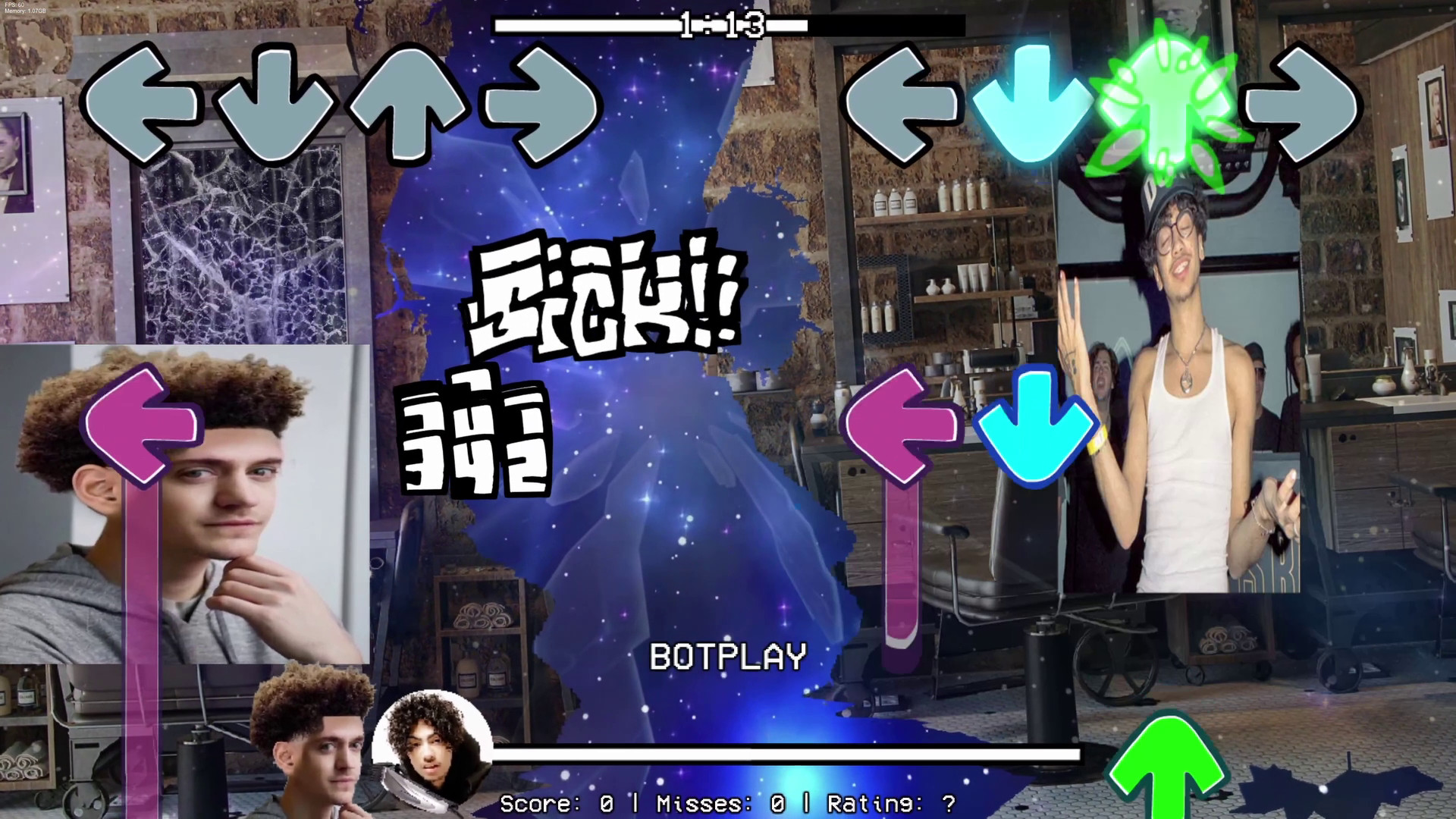 Low Taper Fade fnf | By Moony Mod for Friday Night Funkin' | FNF Mods