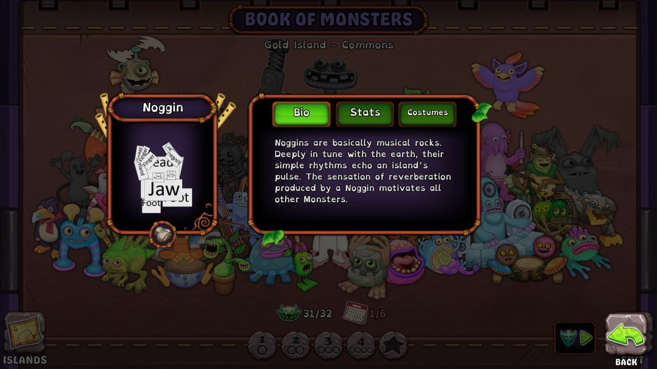 Prototype Noggin Mod for My Singing Monsters | MSM Mods