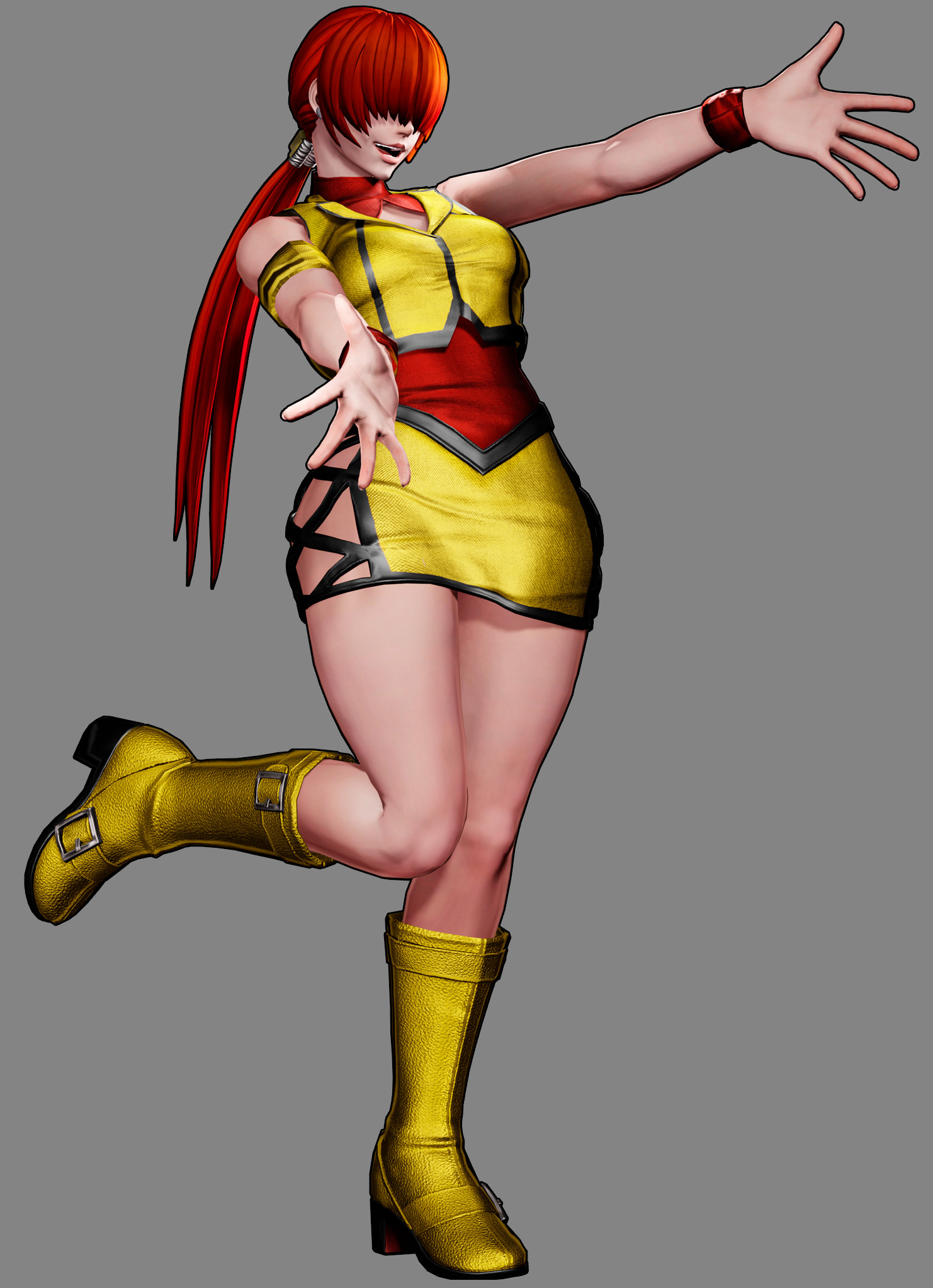 2000 Striker Shermie Mod for The King of Fighters XV | KoFXV Mods