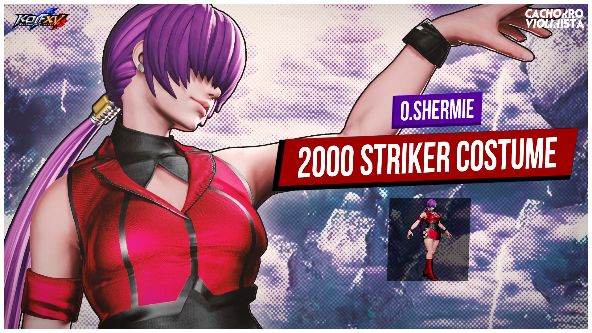 2000 Striker Orochi Shermie Mod for The King of Fighters XV | KoFXV Mods