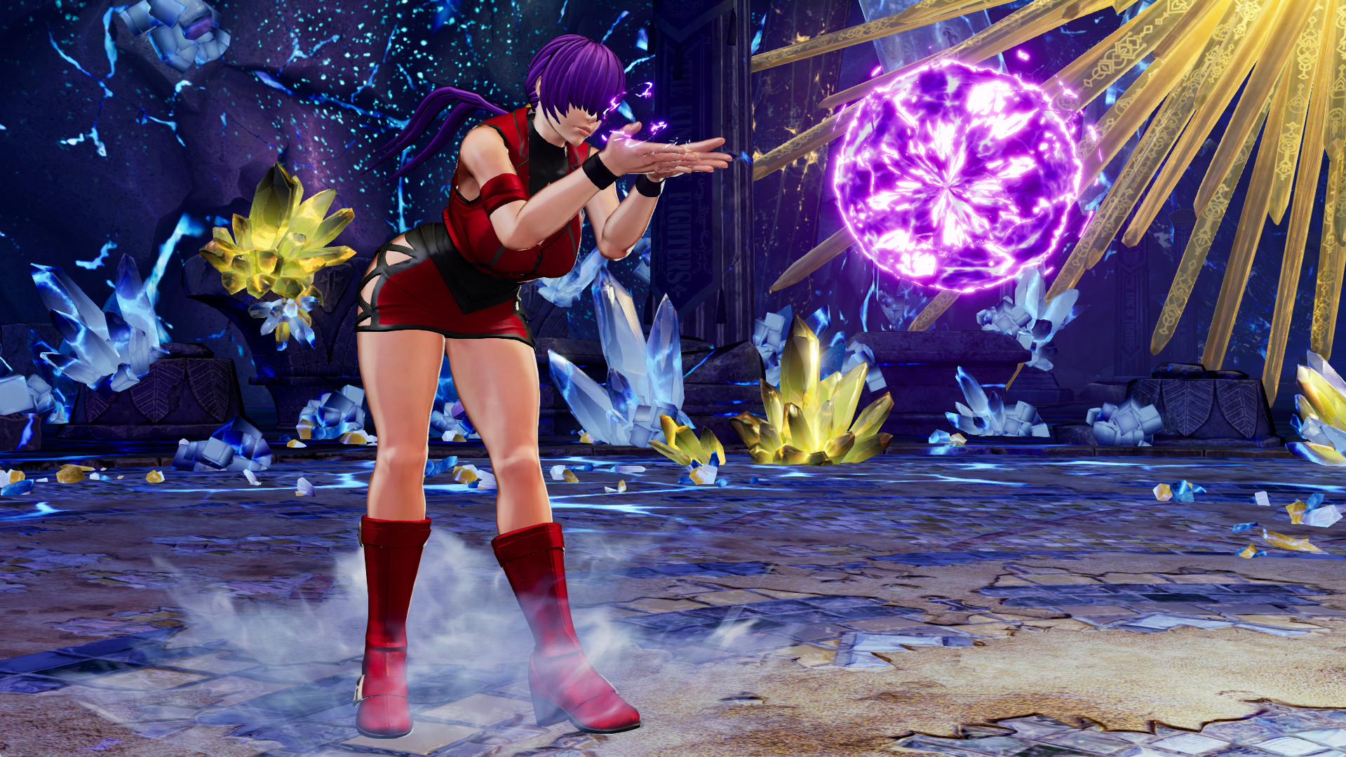 2000 Striker Orochi Shermie Mod for The King of Fighters XV | KoFXV Mods