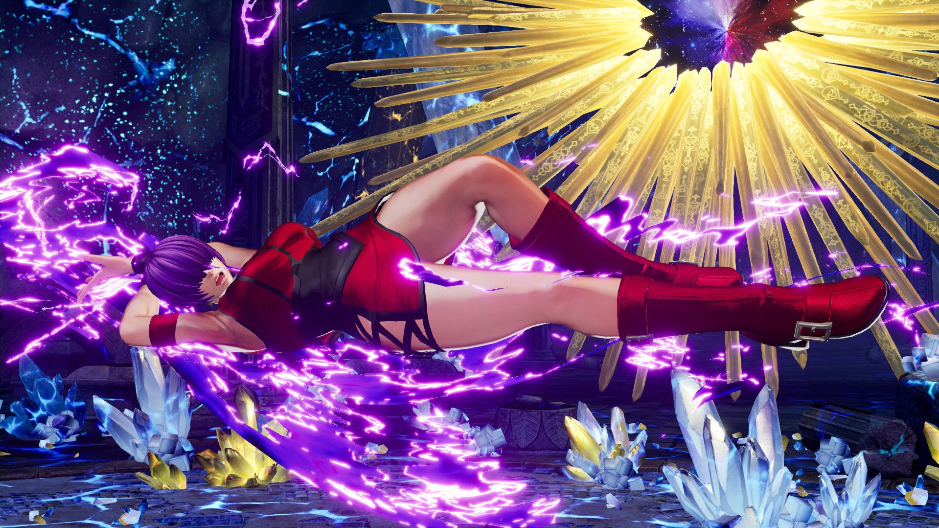2000 Striker Orochi Shermie Mod for The King of Fighters XV | KoFXV Mods