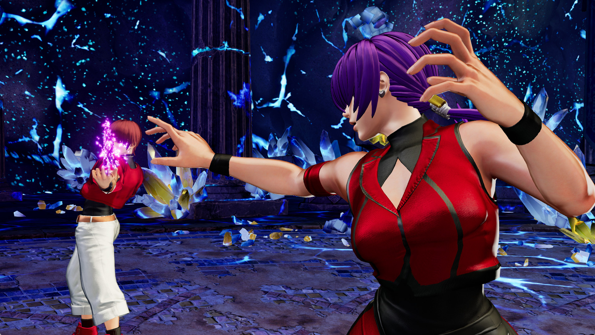 2000 Striker Orochi Shermie Mod for The King of Fighters XV | KoFXV Mods