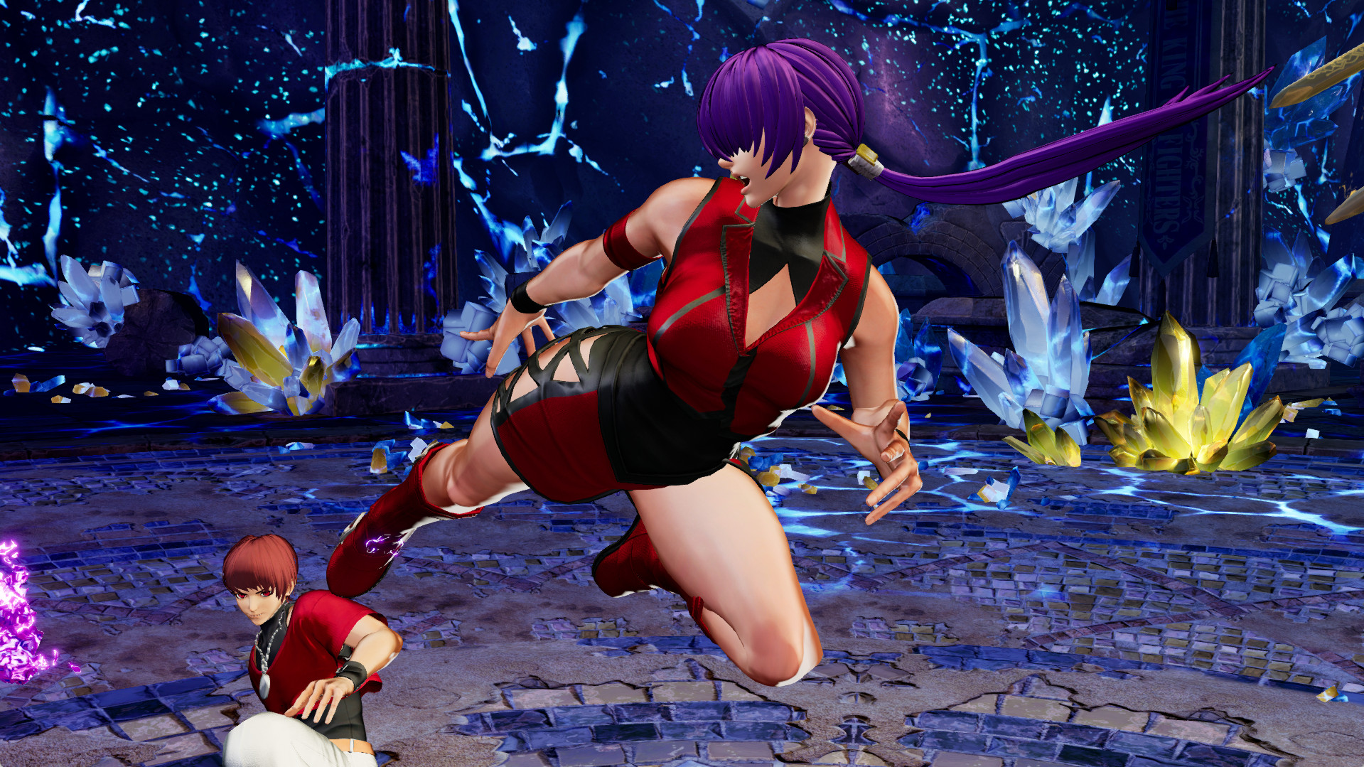 2000 Striker Orochi Shermie Mod for The King of Fighters XV | KoFXV Mods